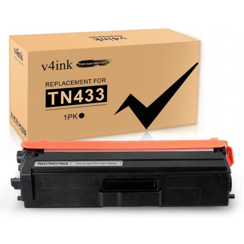 Brother TN433 TN431 Black Compatible Toner Cartridge
