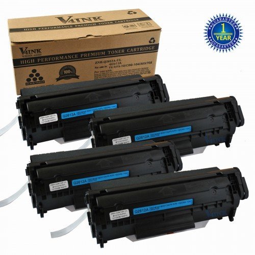 Quality Q2612A Hp Black Toner Cartridge(Hp 12A)-V4ink