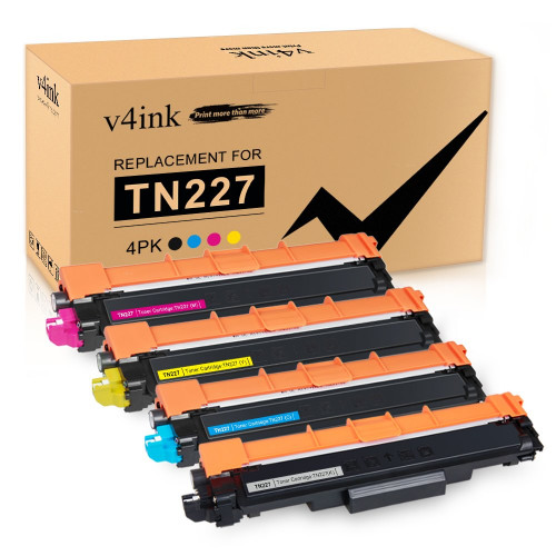 Compatible Brother TN227 4 High Yield Color Toner Set