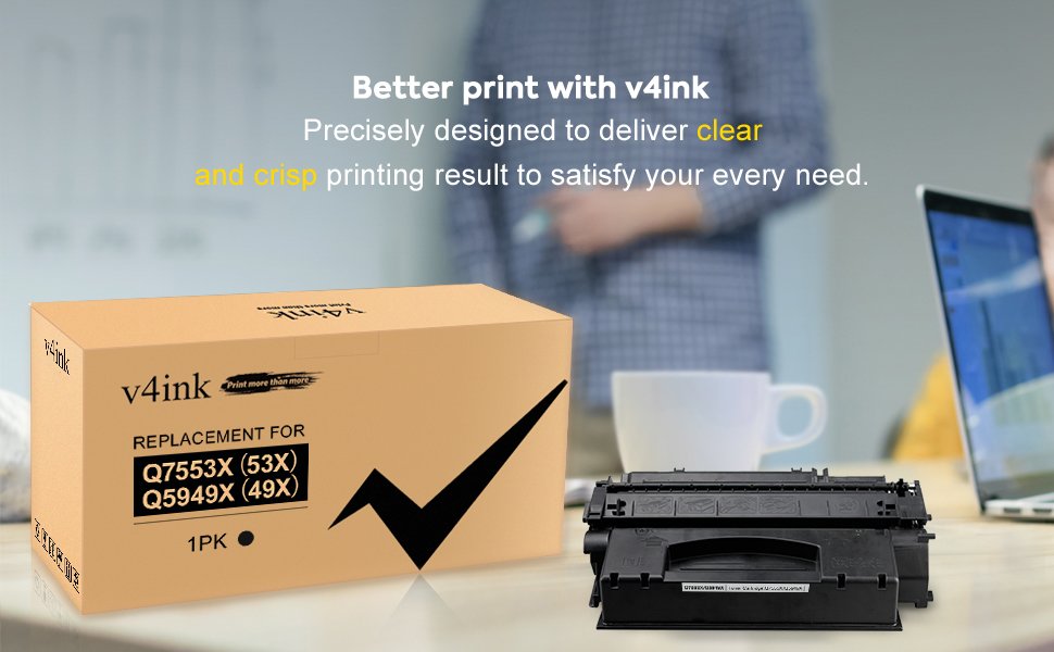 Hp Q5949X 49X Compatible High Yield Toner Cartridges